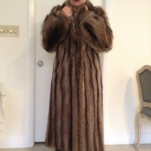 Jackets & Coats | Authentic Vintage Womens Beaver Skin Fur Coat | Poshmark